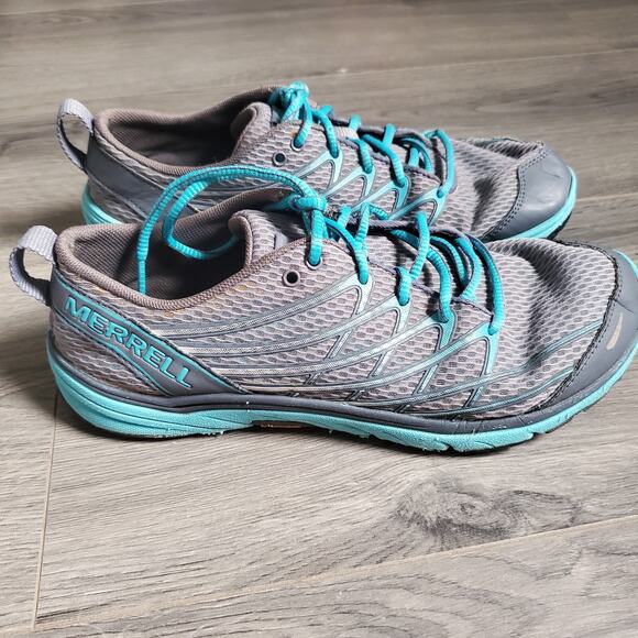 Merrell | Shoes | Merrell Barefoot Shoe Womens 85 Gray Bare Access Arc ...